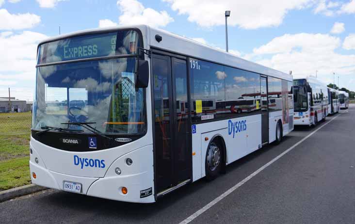 Dysons | australia.SHOWBUS.com BUS IMAGE GALLERY