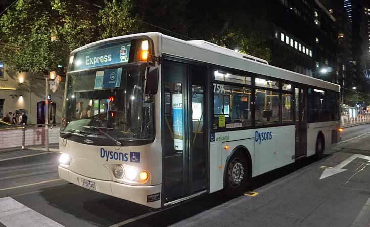 Dysons | australia.SHOWBUS.com BUS IMAGE GALLERY