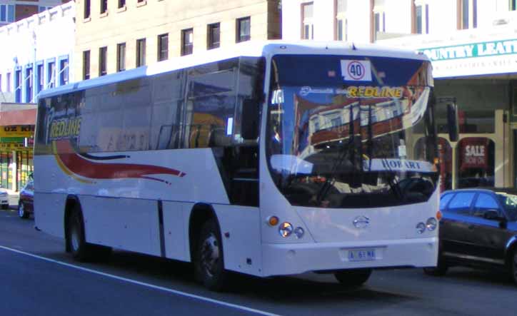 Tasmanian Redline Coaches | australia.SHOWBUS.com BUS IMAGE GALLERY
